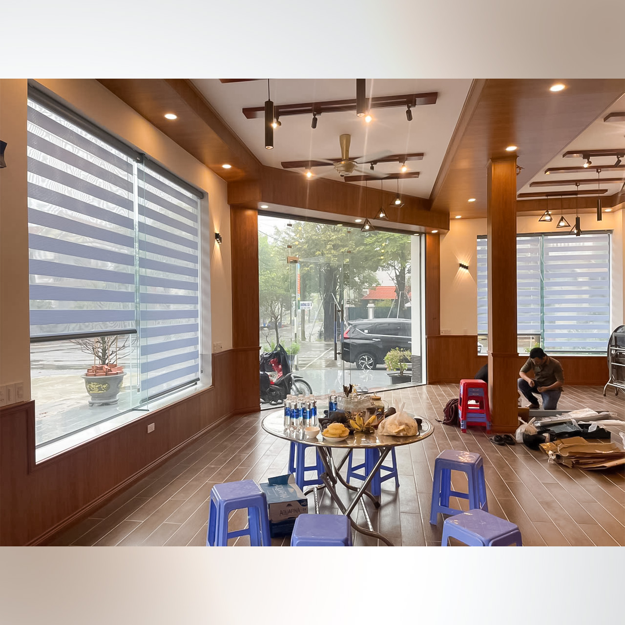 SANKAKU rèm cầu vồng – Rèm Thảo Nguyên